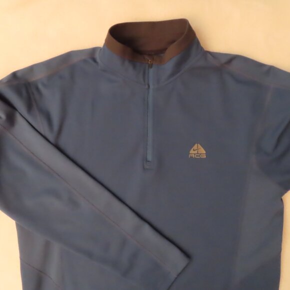 Nike ACG | Shirts | Nike Acg Performance Quarter Zip Pullover Shirt ...